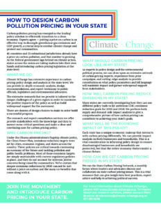 Research One Pager - Climate XChange