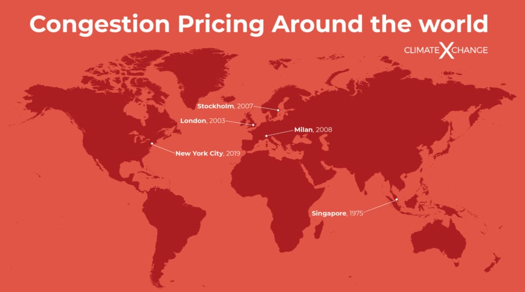 Investigating the Impact of Congestion Pricing Around the World
