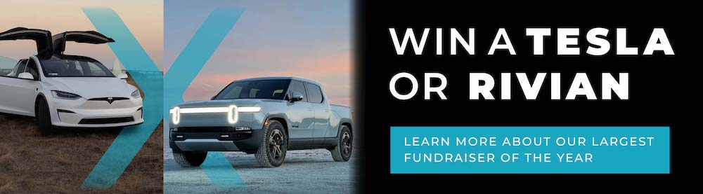 7th Raffle Rivian Addition CXC Website Banner Ads - Climate XChange